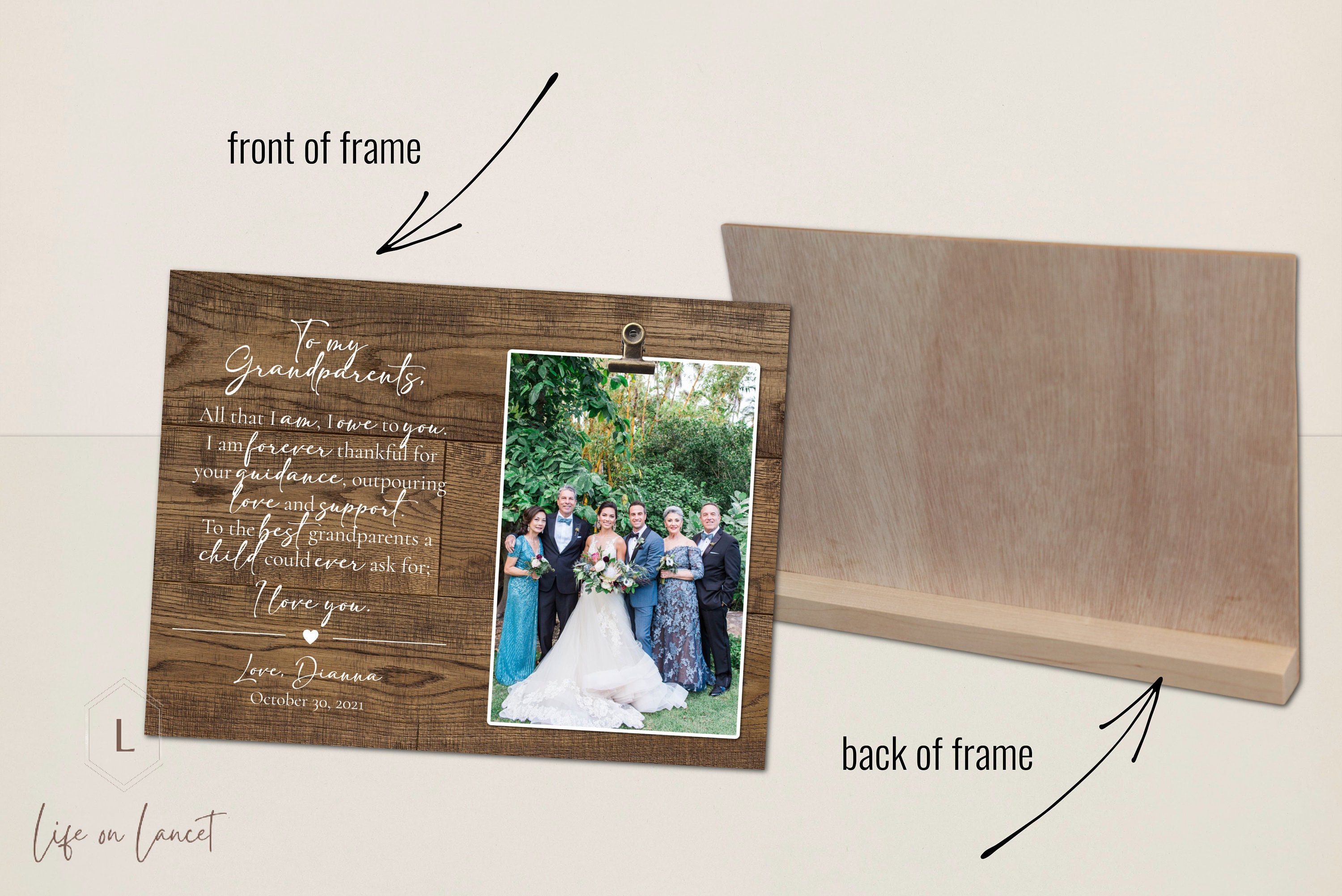 4 Generations Picture Frame 4 Generations 5 Generations - Etsy.de