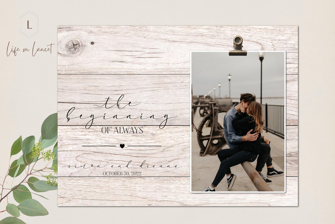 Engagement Gift, Engagement Frame, Engagement Gift Idea, Proposal Frame ...