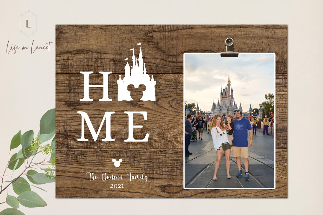 Disney Lover Gift, Disney Frame, Disney Gift Idea, Personalized Disney ...