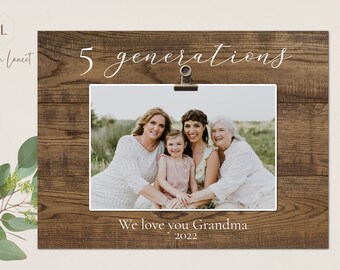 4 Generations Frame - Etsy