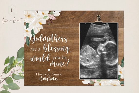 Godparent Proposal Godmother Proposal Idea Godfather | Etsy