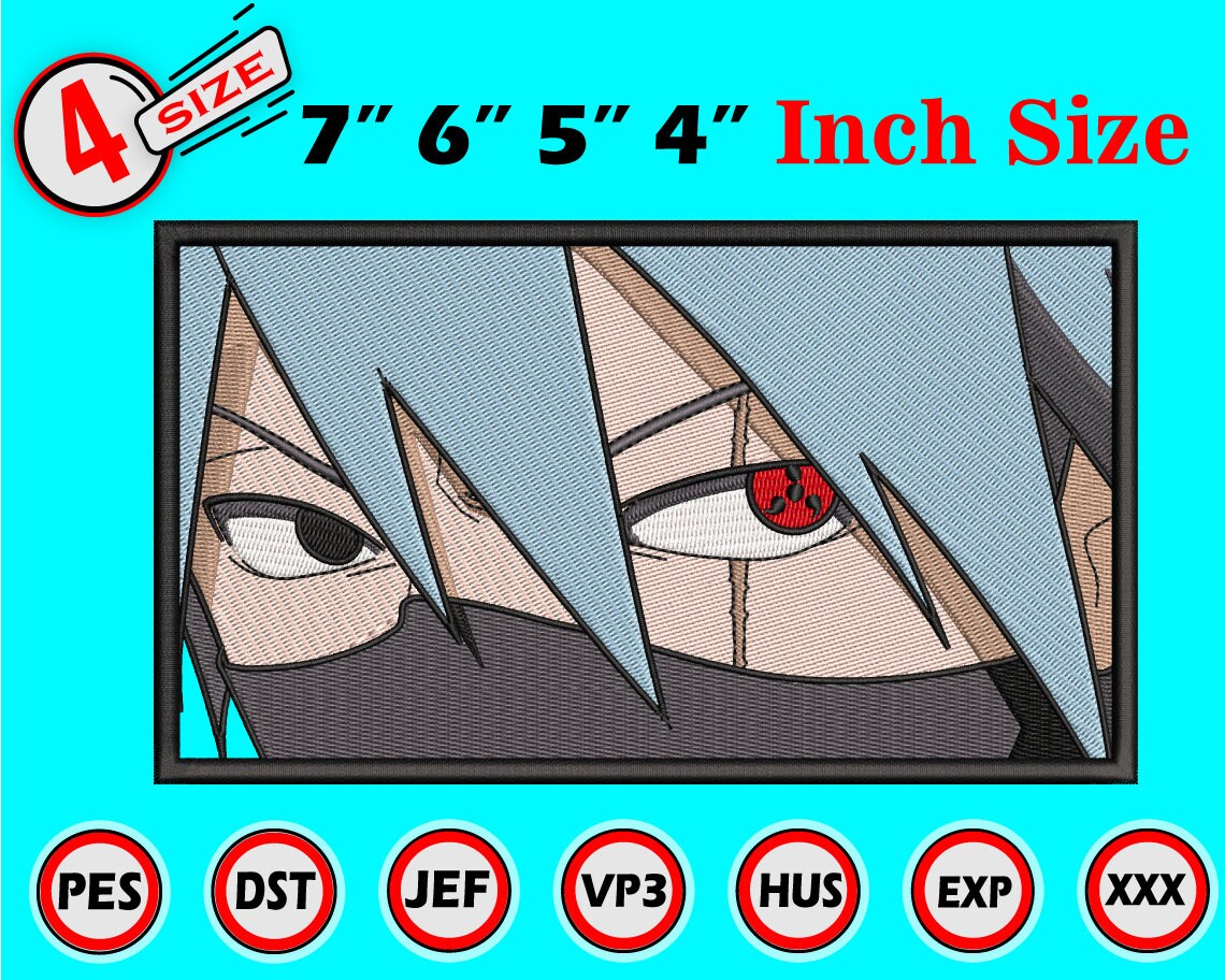 Anime Inspired Embroidery Designs Machine Embroidery Designs | Etsy