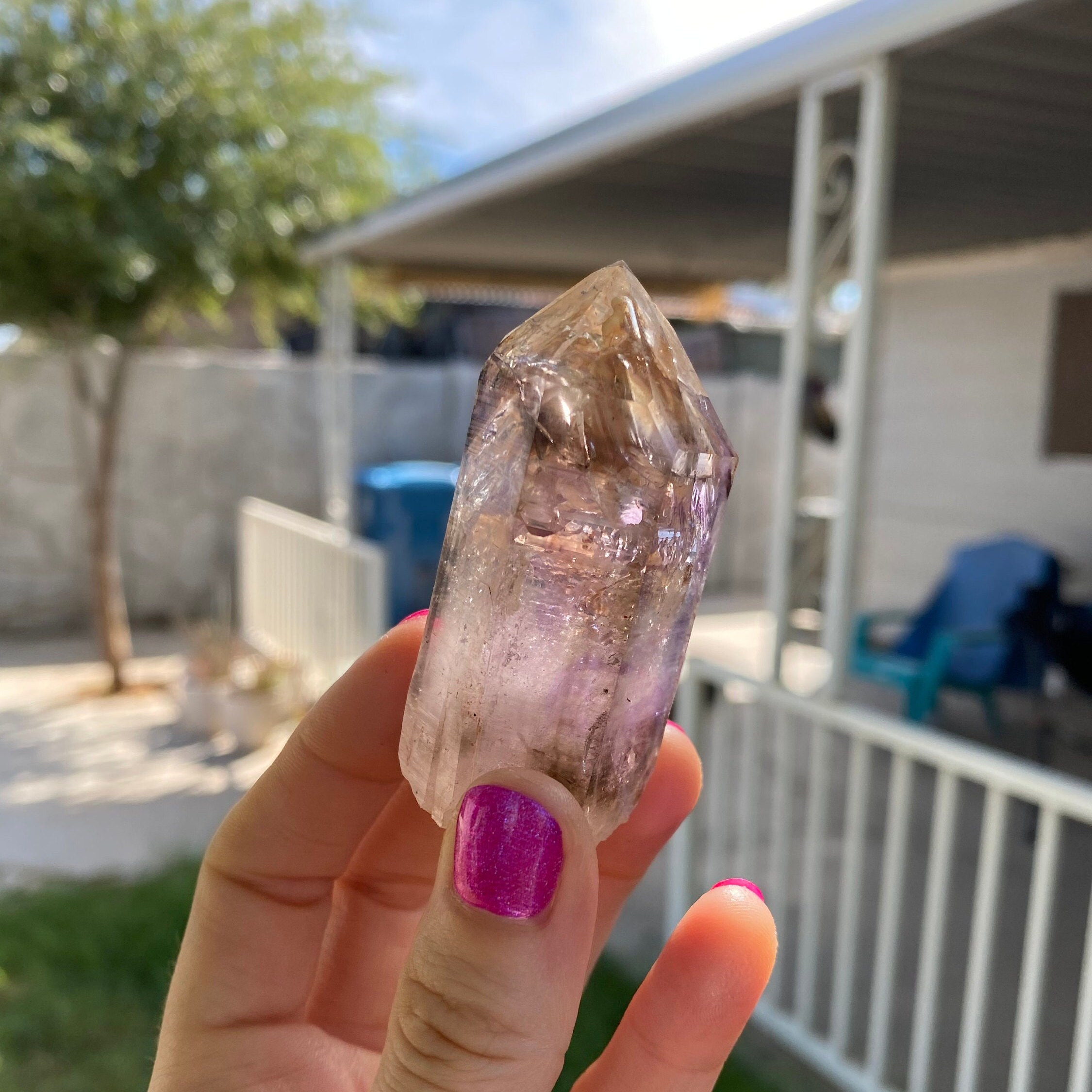 Fenster Quartz Crystal Clay Included Quartz Amethyst Quartz - Etsy