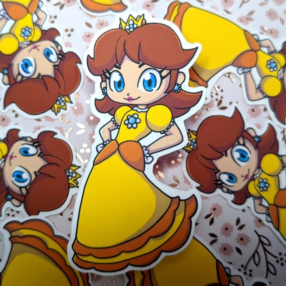 Nintendo Super Mario Princess Daisy Anime Woman Yellow | Etsy