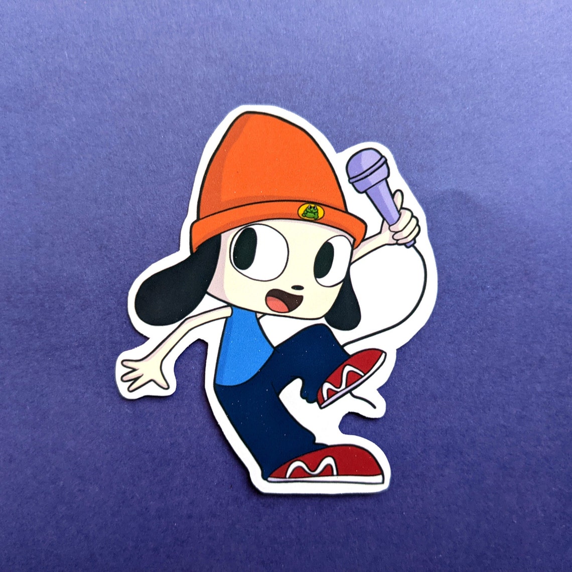 Parappa the Rapper Dog Playstation Video Game Anime Matte - Etsy