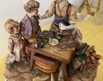 Shoemaker Figurine - Etsy