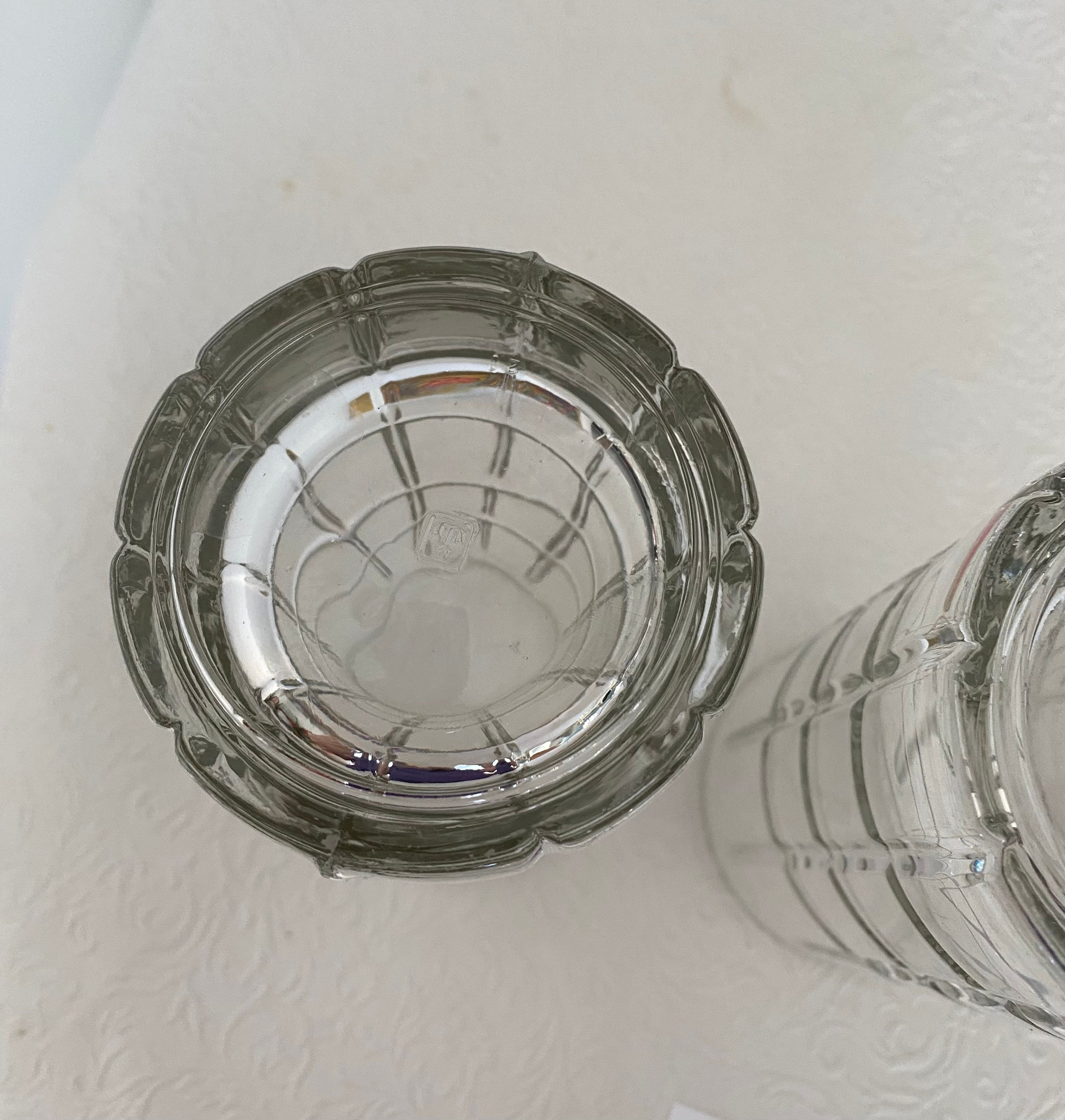 Vintage Set of 2 Anchor Hocking Heavy Sturdy Drinking Glasses - Etsy