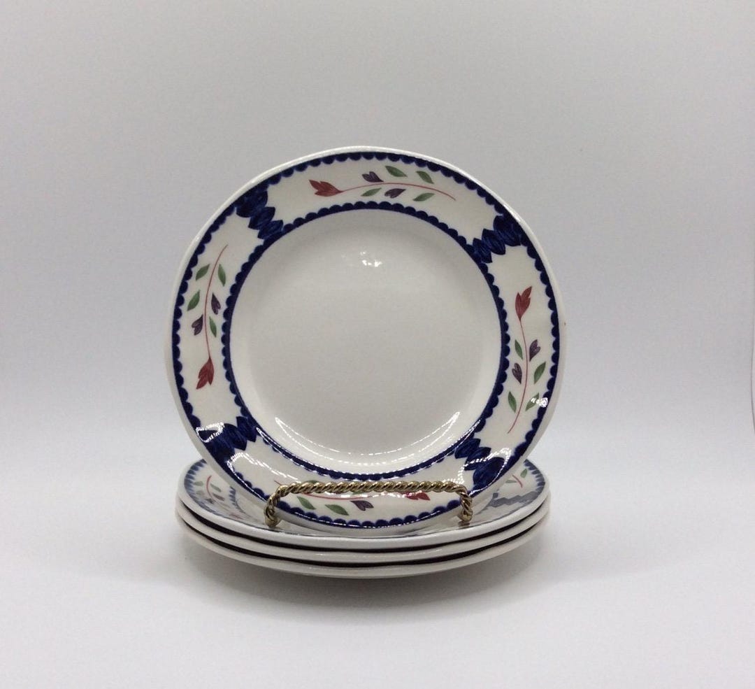 Adams LANCASTER Real English Ironstone 6" Bread & Butter Plates England ...