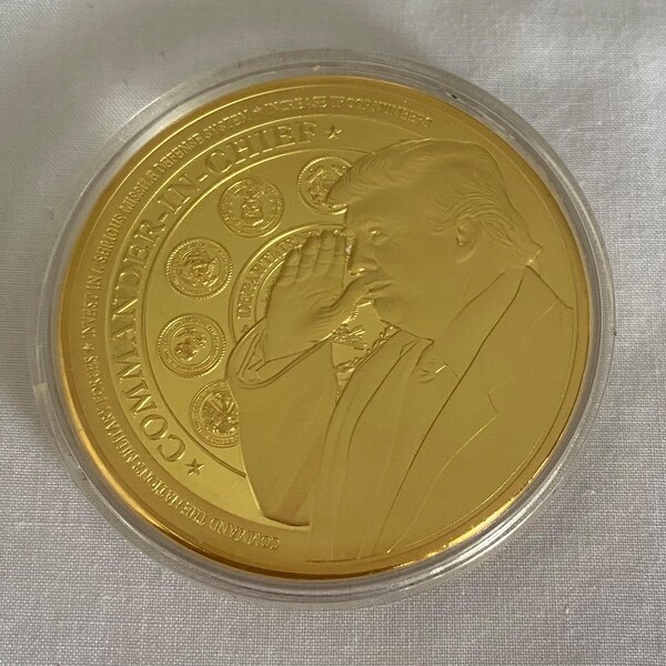 Donald Trump Copper Coin - Etsy