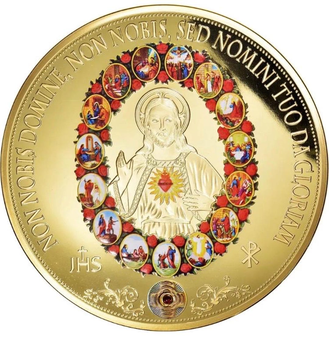American Mint France, Medal, Jésus, Sainte Trinité, Religions & Beliefs ...