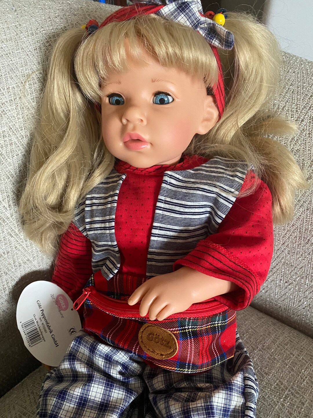Vintage Gotz Doll Time For Dreams 215 Blue Eyes Blonde Etsy