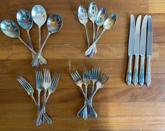 Antique Stainless Silverware - Etsy