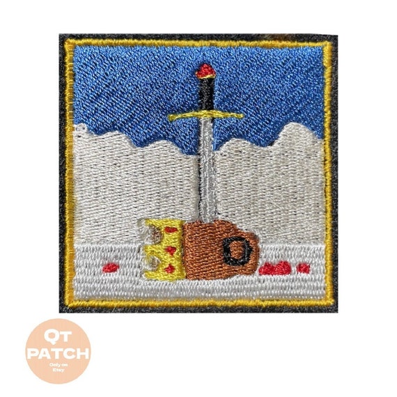 Kanye MBDTF Head With Sword Iron-on Patch | Etsy