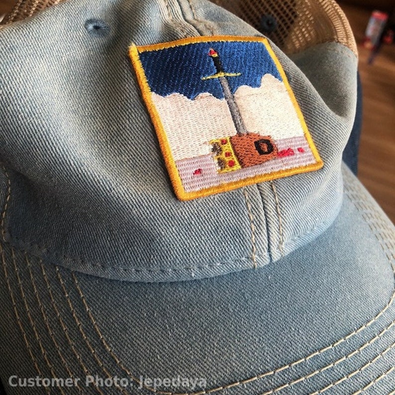 Kanye MBDTF Head With Sword Iron-on Patch - Etsy