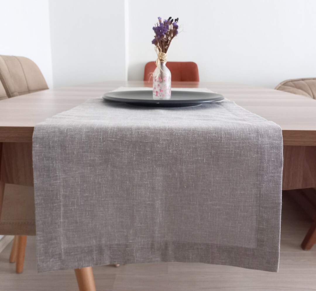 Linen Table Runner Linen Runner Table Decor Housewarming - Etsy