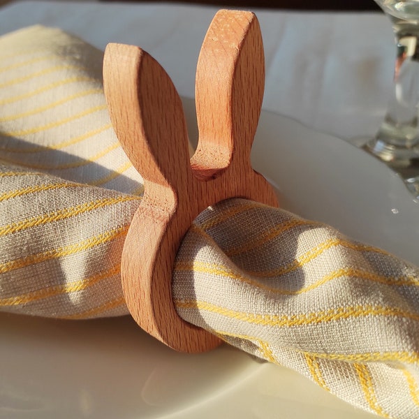 Rabbit Napkin Rings - Etsy