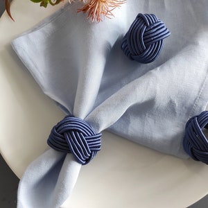 Navy Blue Napkin Rings, Sailor Napkin Ring, Rayon Napkin Holder ...