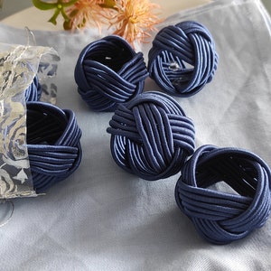 Navy Blue Napkin Rings, Sailor Napkin Ring, Rayon Napkin Holder ...