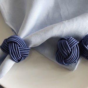 Navy Blue Napkin Rings, Sailor Napkin Ring, Rayon Napkin Holder ...