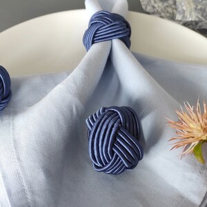 Navy Blue Napkin Rings, Sailor Napkin Ring, Rayon Napkin Holder ...