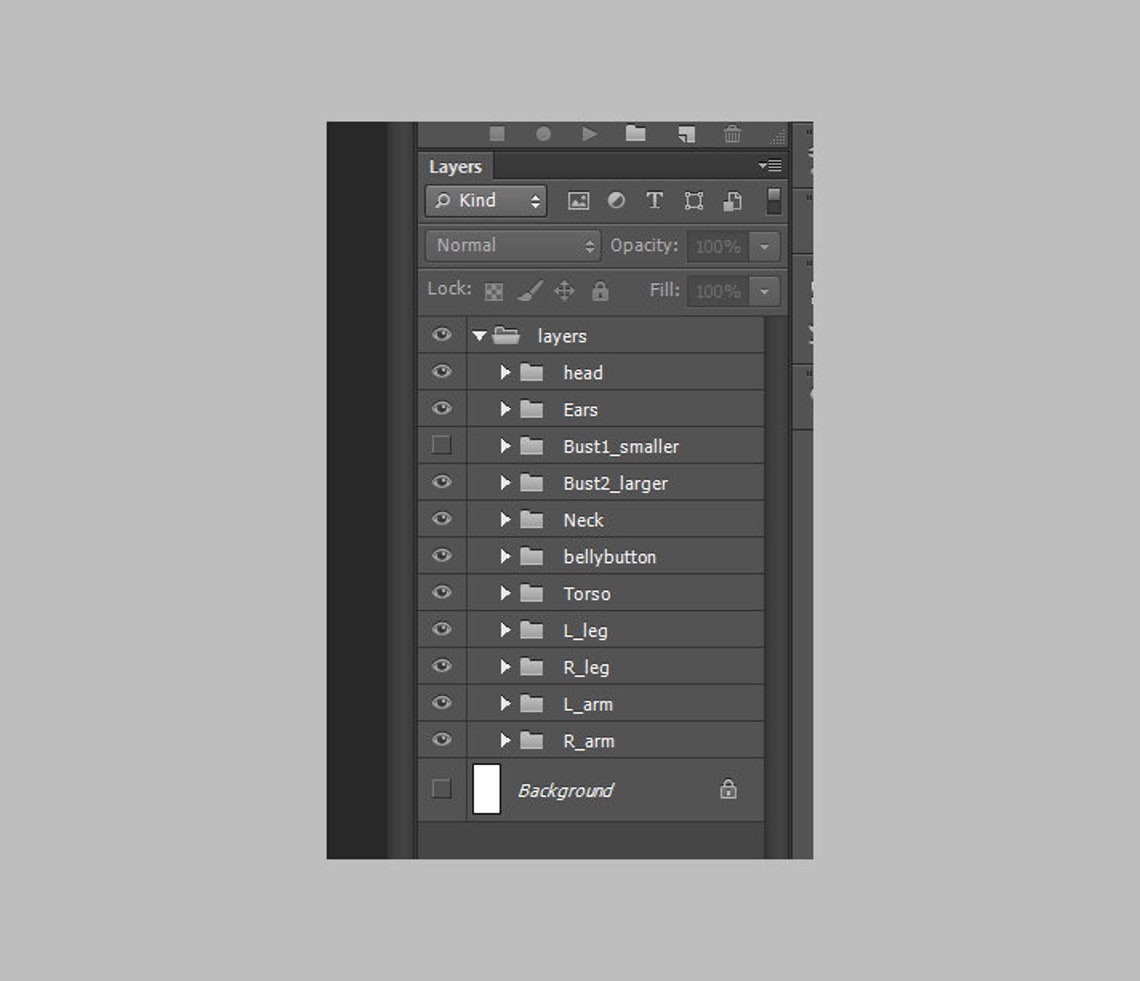 Vtuber Body Base: Full-figured and Curvy | PSD File | Unrigged/ready-to ...