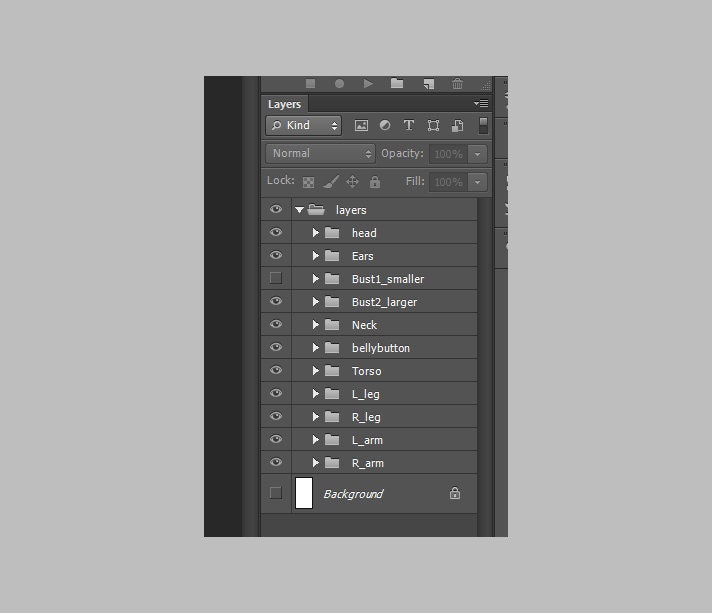 Vtuber Body Base: Full-figured and Curvy | PSD File | Unrigged/ready-to ...