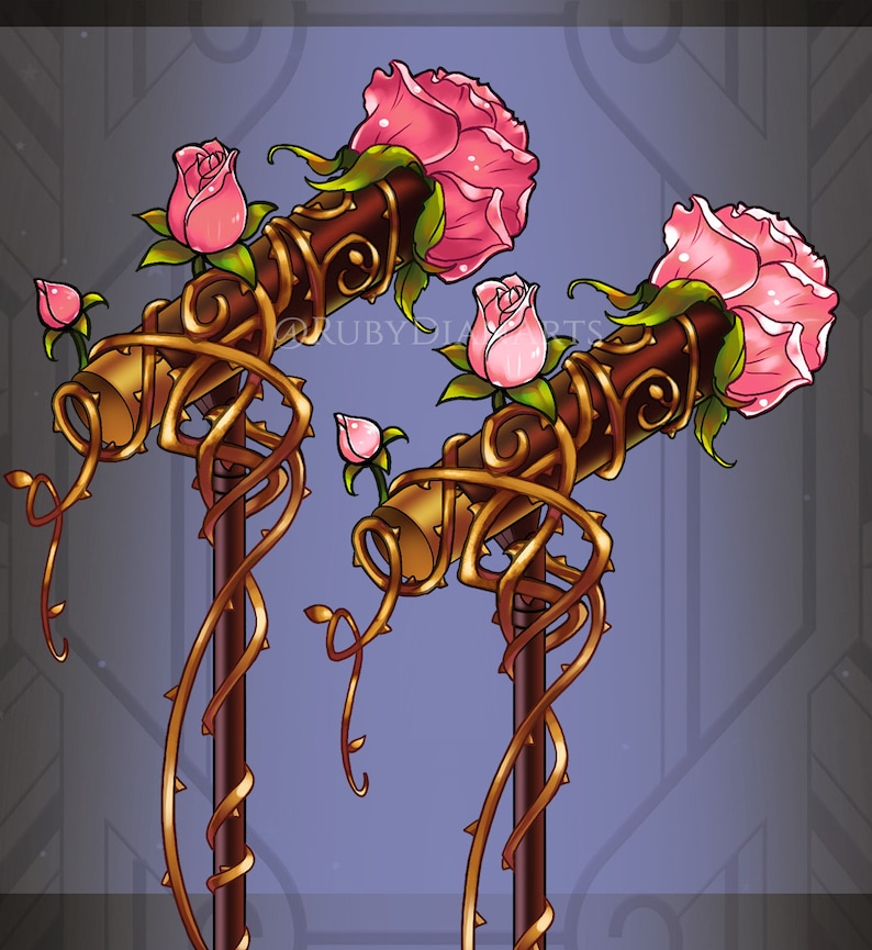 12 Rose Mic Set | Multi-pack | Vtuber Asset | Stream Props | Rainbow ...