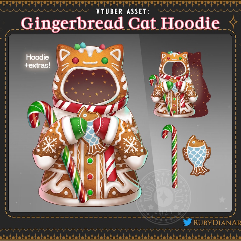 Vtuber Assets Christmas - Etsy