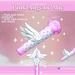 Pink Angelic Mic | Vtuber Winged Assets for Your Streams | Pink and ...