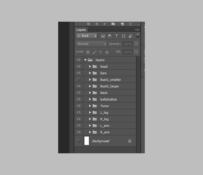 Vtuber Body Base: Full-figured and Curvy | PSD File | Unrigged/ready-to ...
