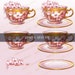 Sakura Teacups Vtuber Asset Cherry Blossoms and Cute Stream - Etsy