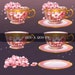 Pink Sakura Teacup | Vtuber Asset | Cherry Blossoms and Cute Stream ...
