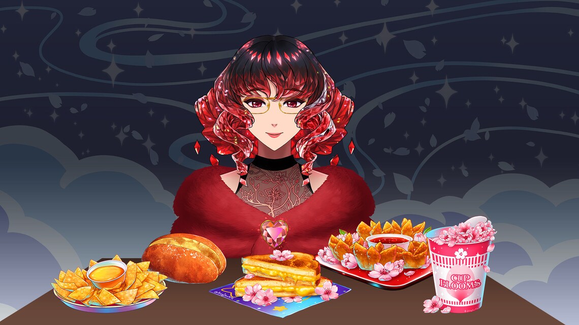 Grilled Cheese Vtuber Food Asset | Unnecessarily Aesthetic Comfort ...