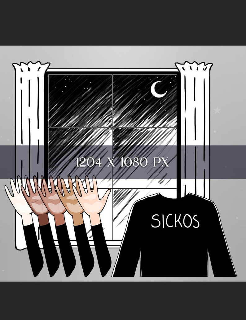 Sickos Meme Window | Twitch Streaming Vtuber Overlay and Assets ...