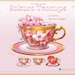 Starry Teacups Celestial Vtuber Assets Star Galaxy Tea Set Aesthetic ...
