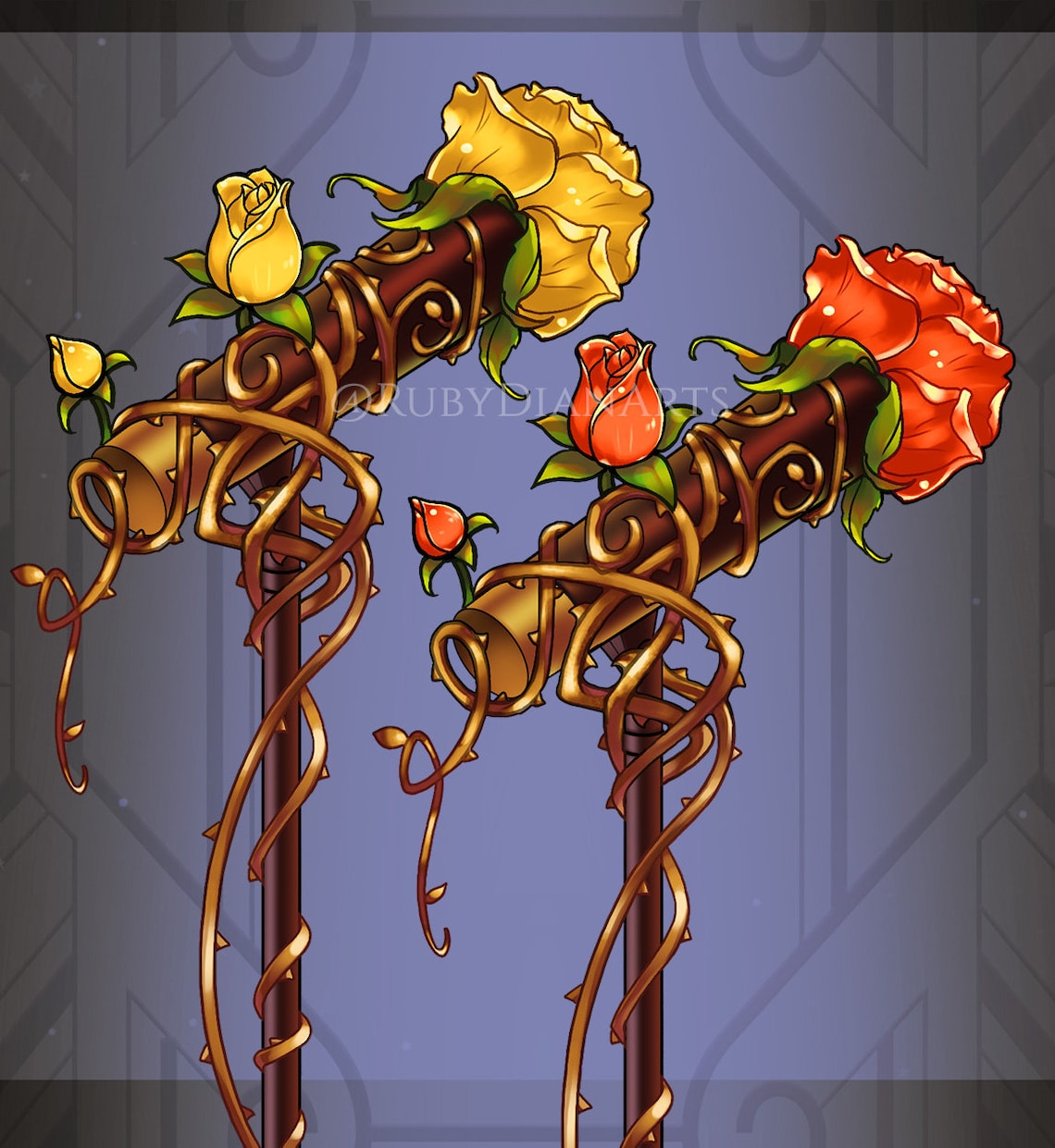 12 Rose Mic Set Multi-pack Vtuber Asset Stream Props - Etsy