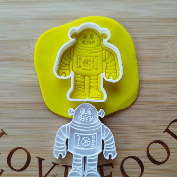 Robot Cookie Cutter - Etsy