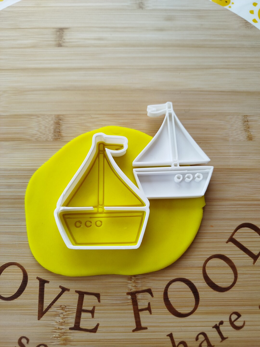 Sailing Boat Cookie Cutter and Stamp - Etsy
