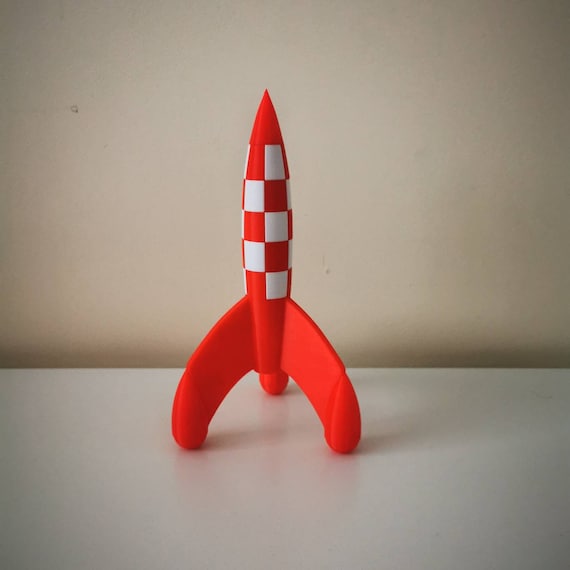 Tintin Rocket | Etsy