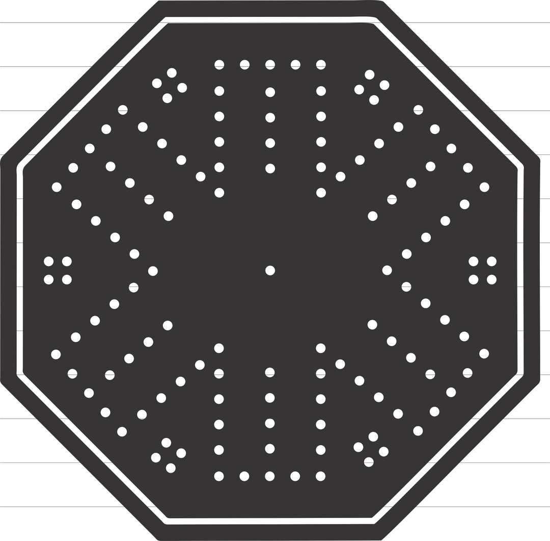 6 Player Aggravation Board 24 Inch Laser File, Svg, Png, Plt, Wooden ...