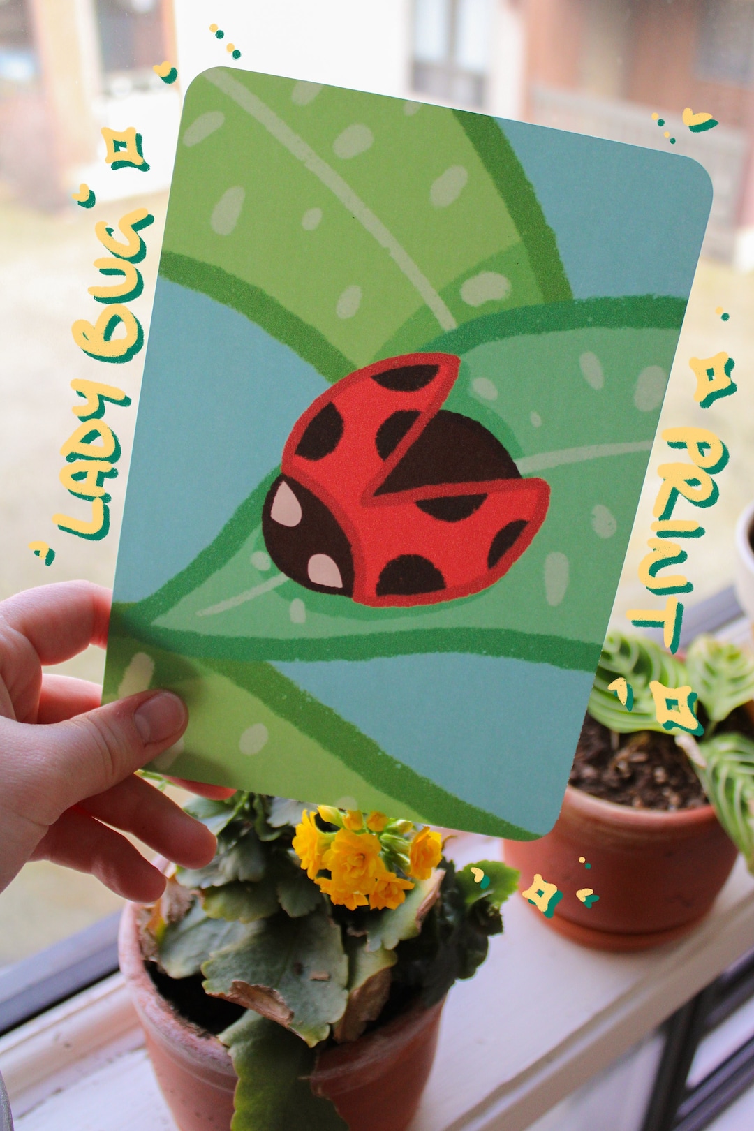 Ladybug Print - Etsy