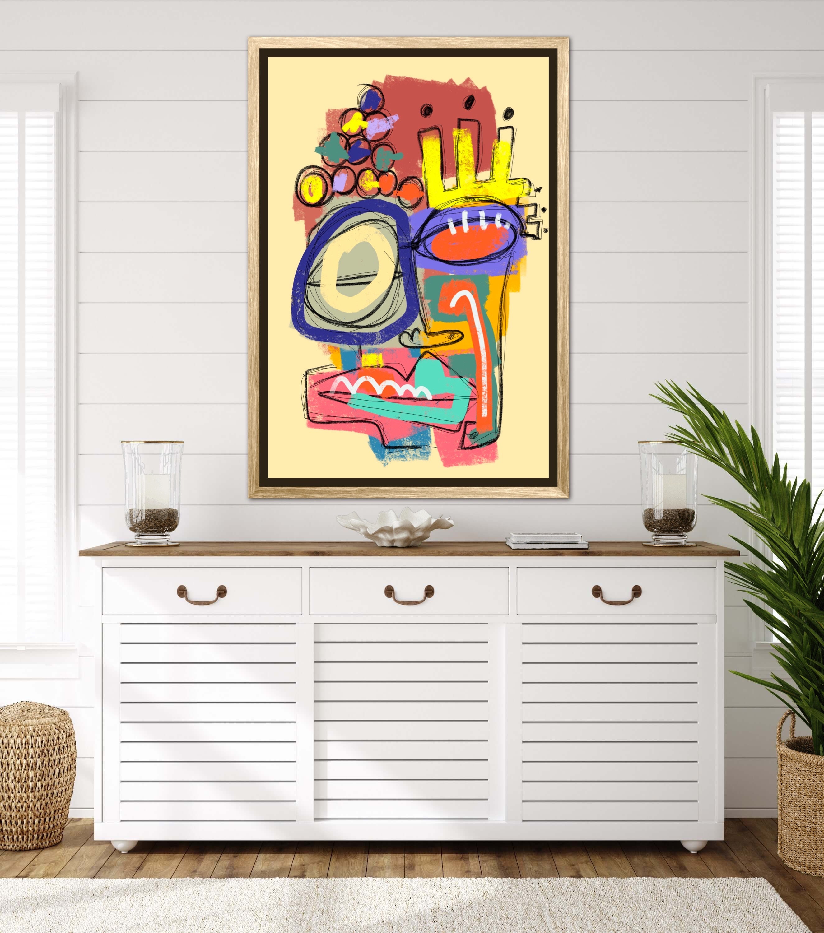 Abstract Face Art | Colorful Abstract Art Face Painting|digital Art ...