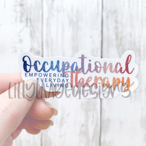 Occupational Therapy Stickers - Etsy