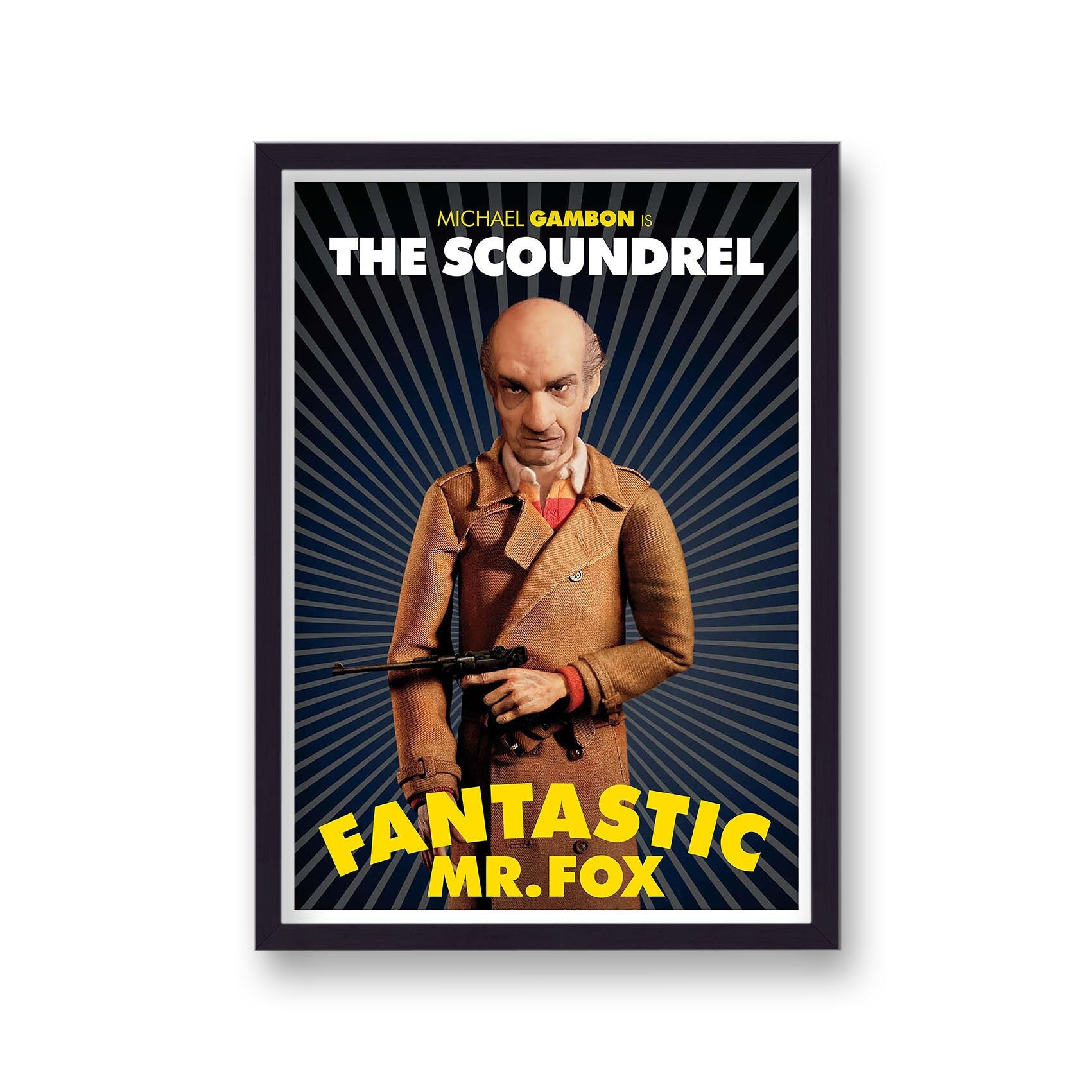 Fantastic Mr Fox Bean the Scoundrel Vintage Movie Poster - Etsy