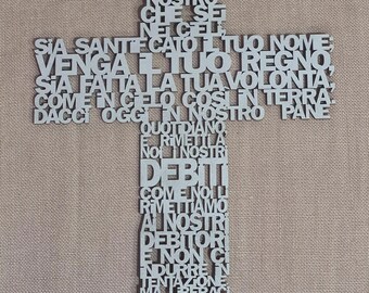 Our Father the Lord's Prayer Religious Wall Art Poster I - Etsy