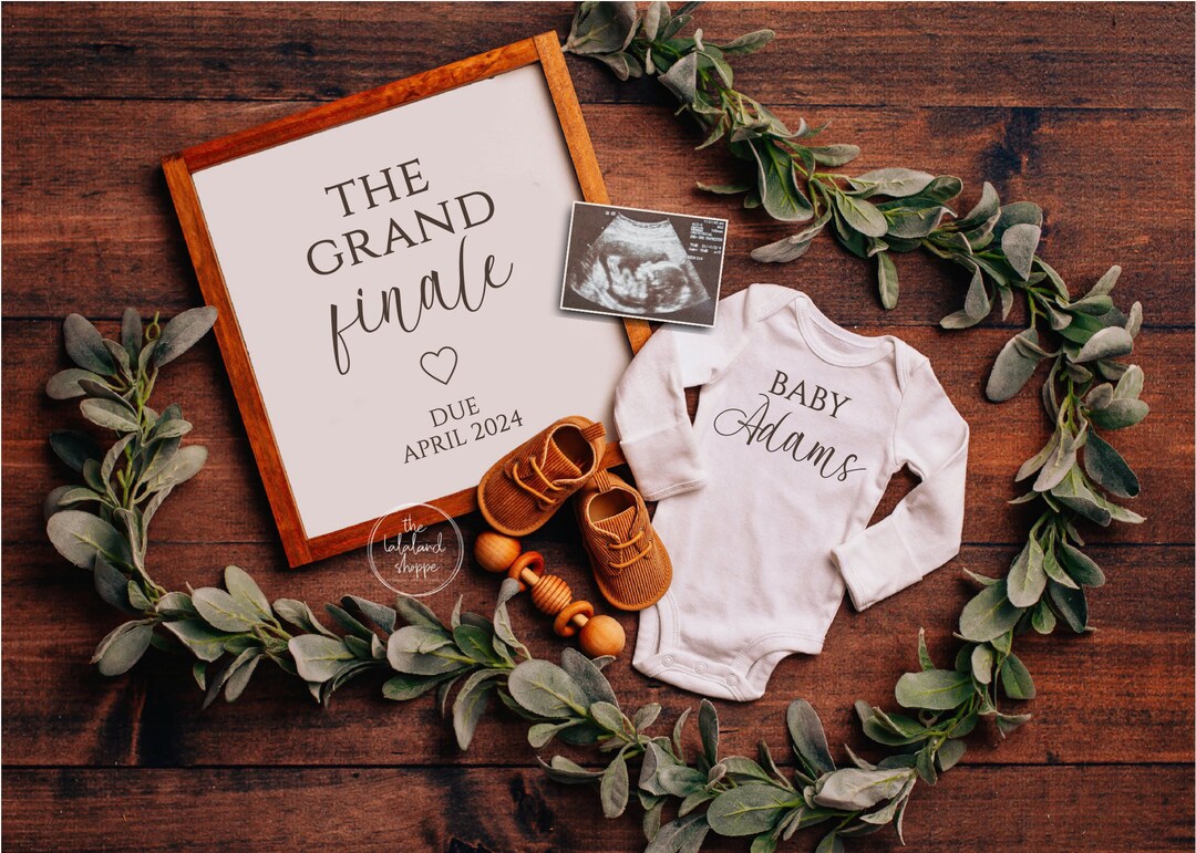 Announce Pregnancy, Digital Baby Announcement, Gender Neutral Pregnancy ...