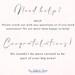 Christian Baby Announcement Digital, When the Time is Right I the Lord ...
