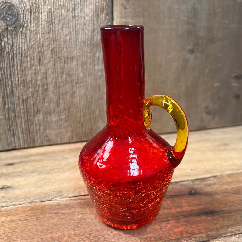 Amberina Glass - Etsy
