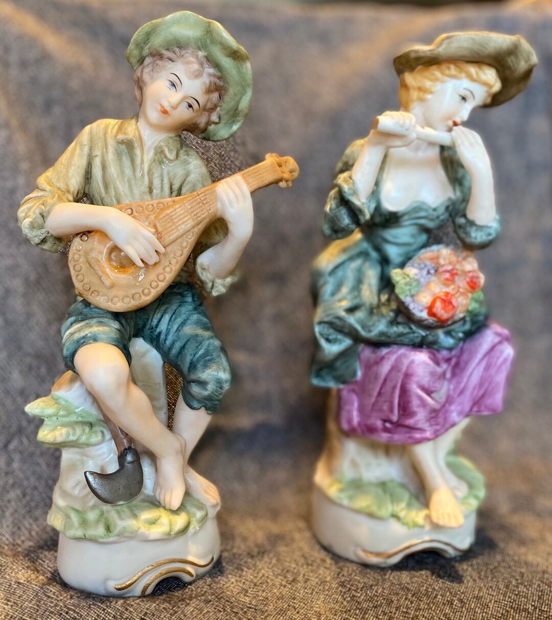 1950s NAPCO Figurines French Country Man & Woman - Etsy