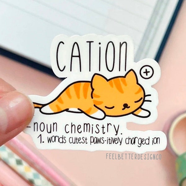 Chemistry Stickers - Etsy